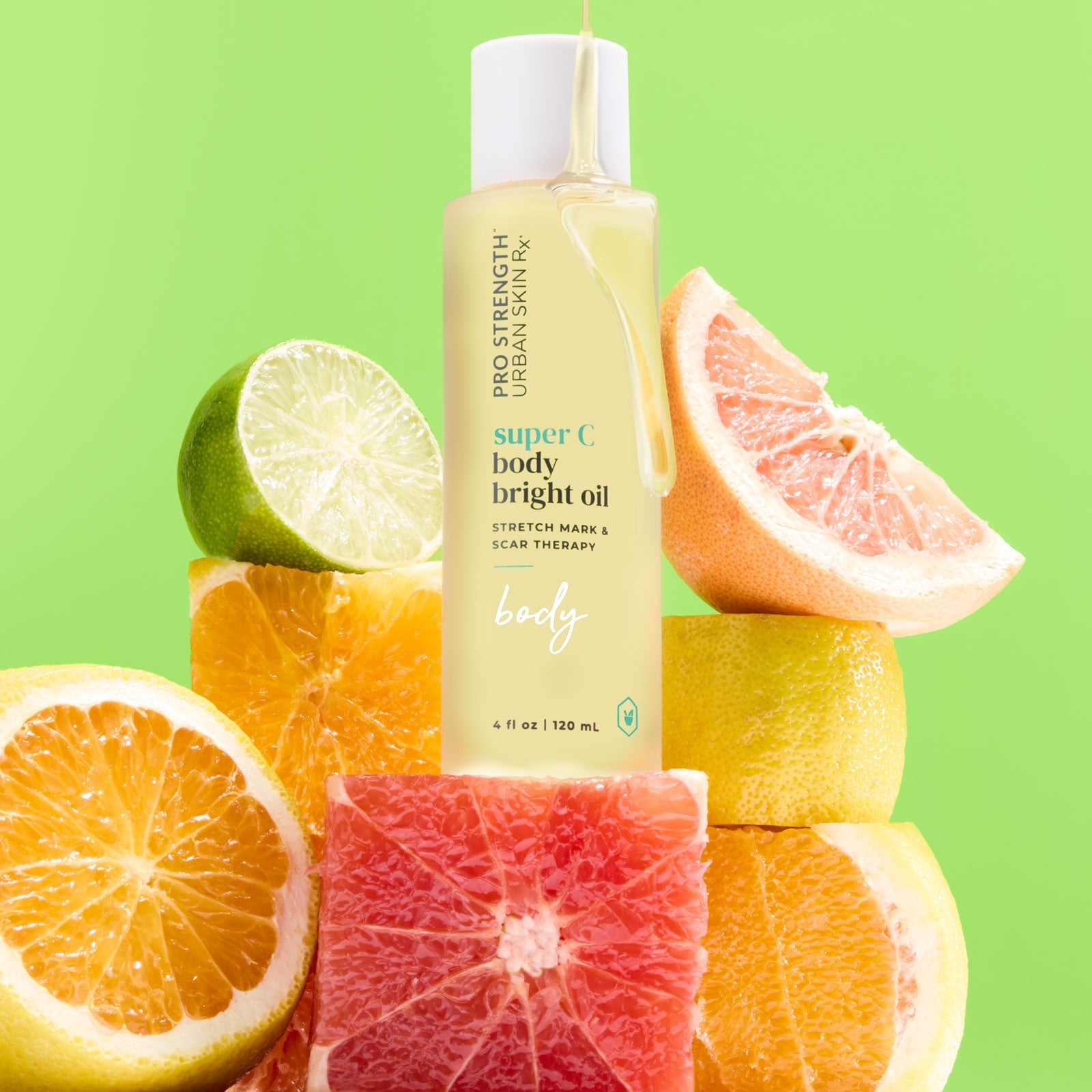 Super C Body Bright Oil Urban Skin Rx